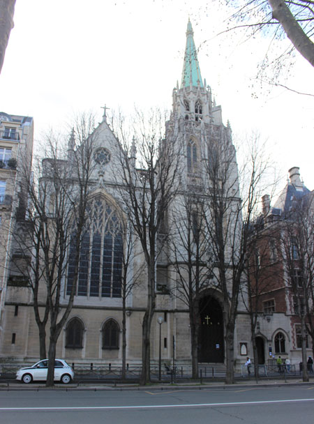 L’église américaine - Paris Promeneurs
