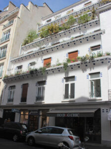 immeuble gradins rue Vavin architecte Henri Sauvage Paris 6