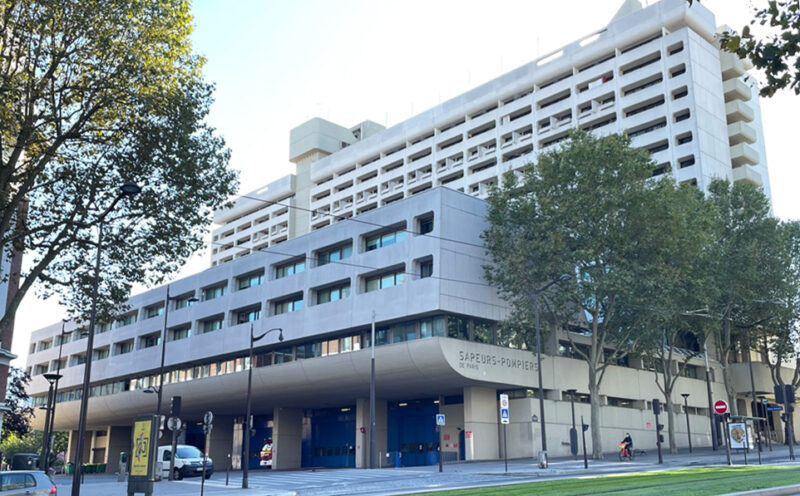 caserne pompiers bd Massena Paris 13 Jean Willerval
