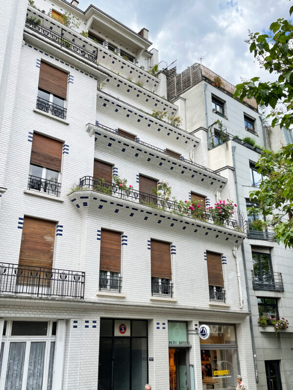immeuble gradins rue Vavin Paris 6 architecte Henri Sauvage