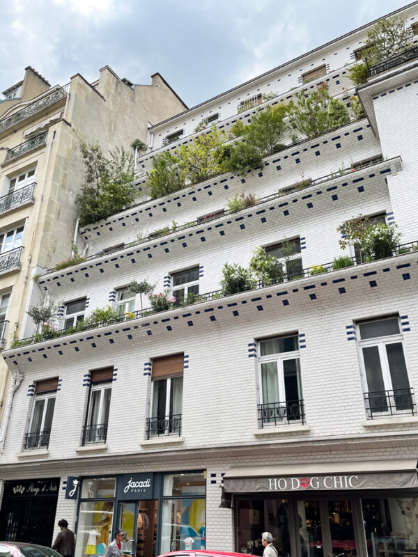 immeuble gradins rue Vavin Paris 6 architecte Henri Sauvage
