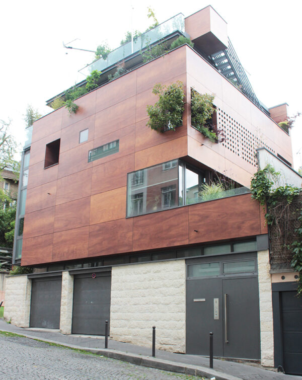 Maison CK06 rue Géo Chavez Paris 20